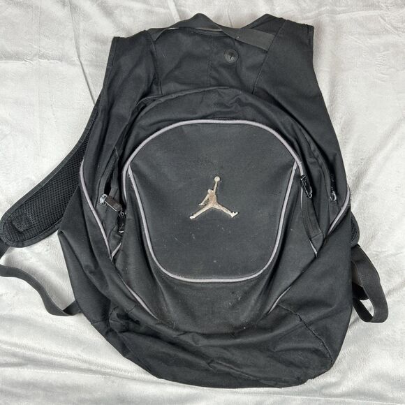 Jordan | Bags | Air Jordan Jumpman Black Backpack Black Grey | Poshmark